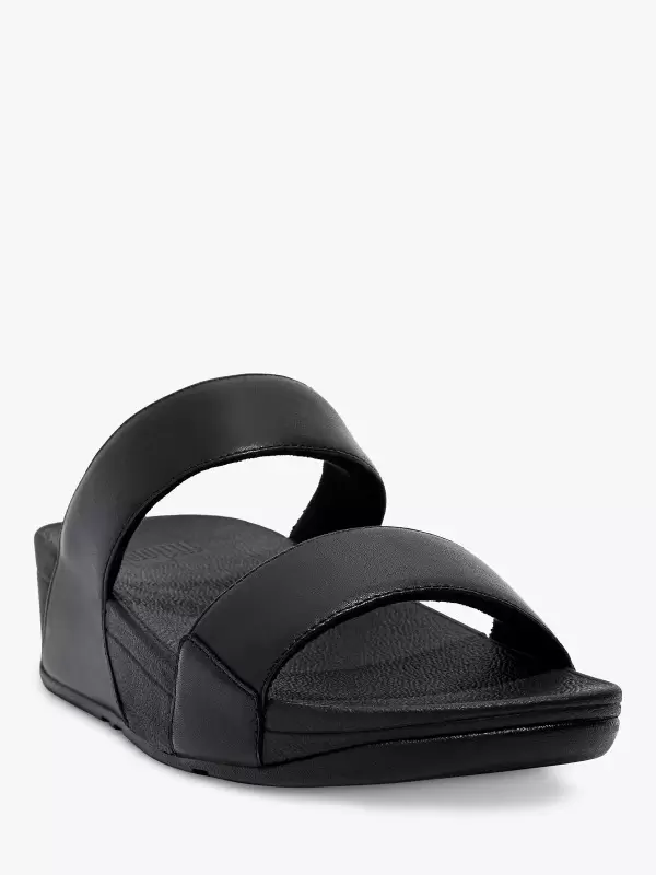 Womens Fitflop Leather Slider